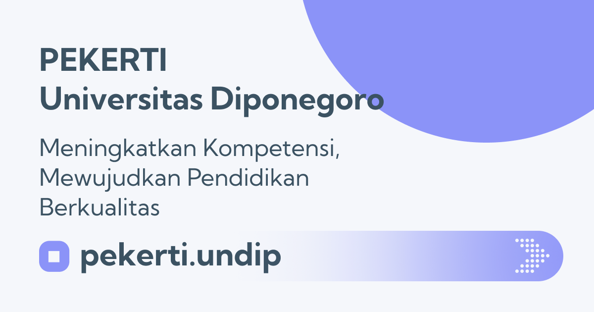 Beranda — PEKERTI UNDIP